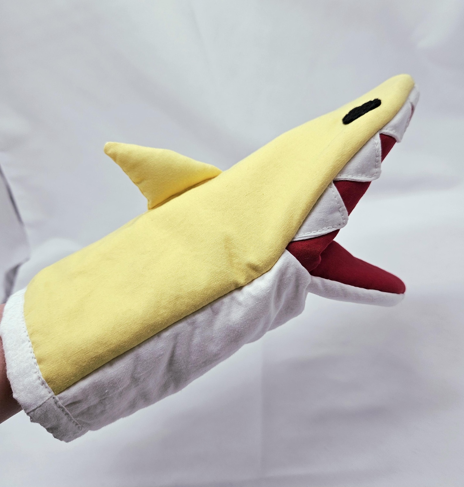 Handmade Shark Oven Mitt, Unique Kitchen Accessory Gift, Cute Hand ...