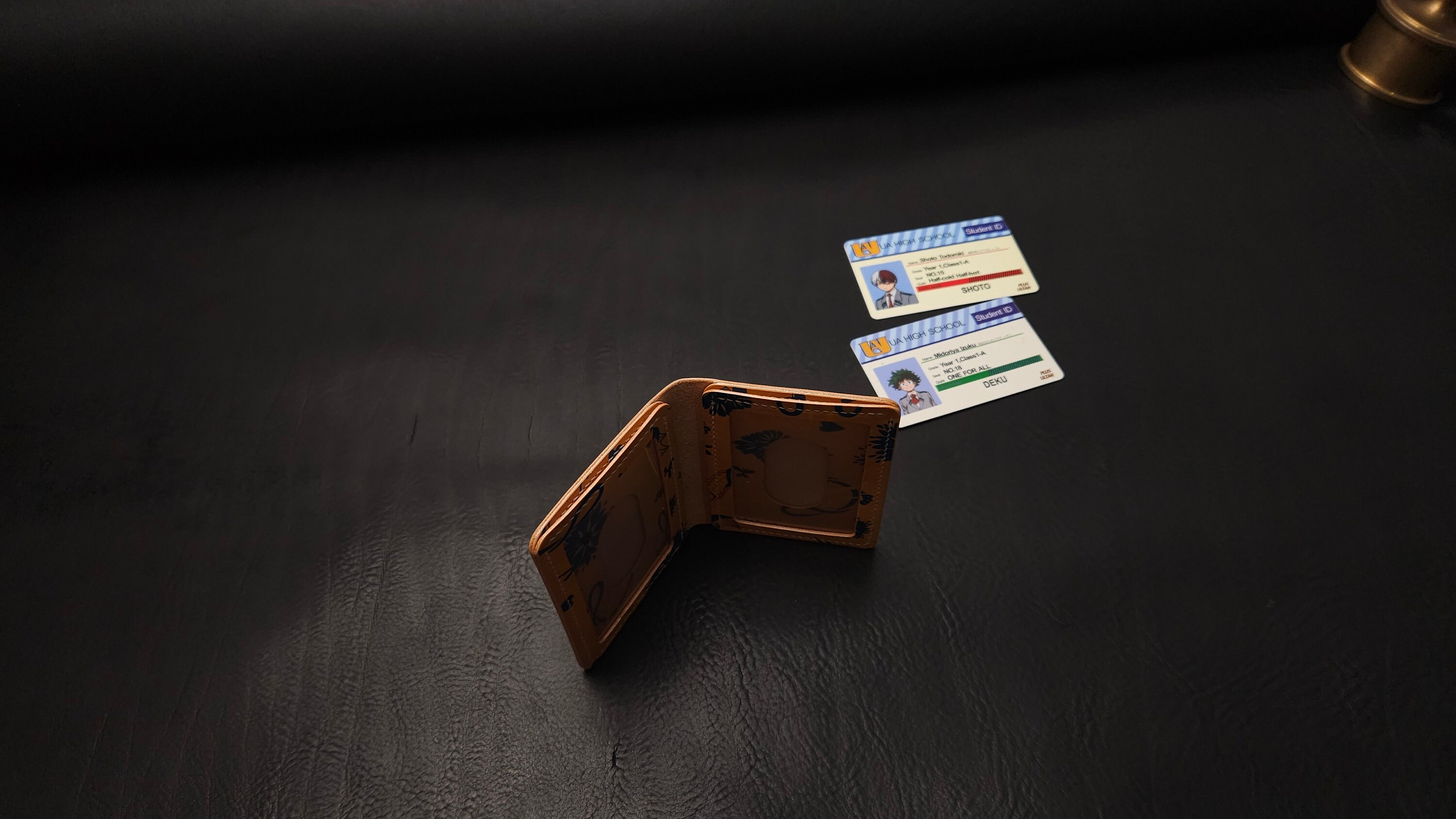 Vertical ID Holder Id Card Cover ID Window Wallet Double ID Wallet ...