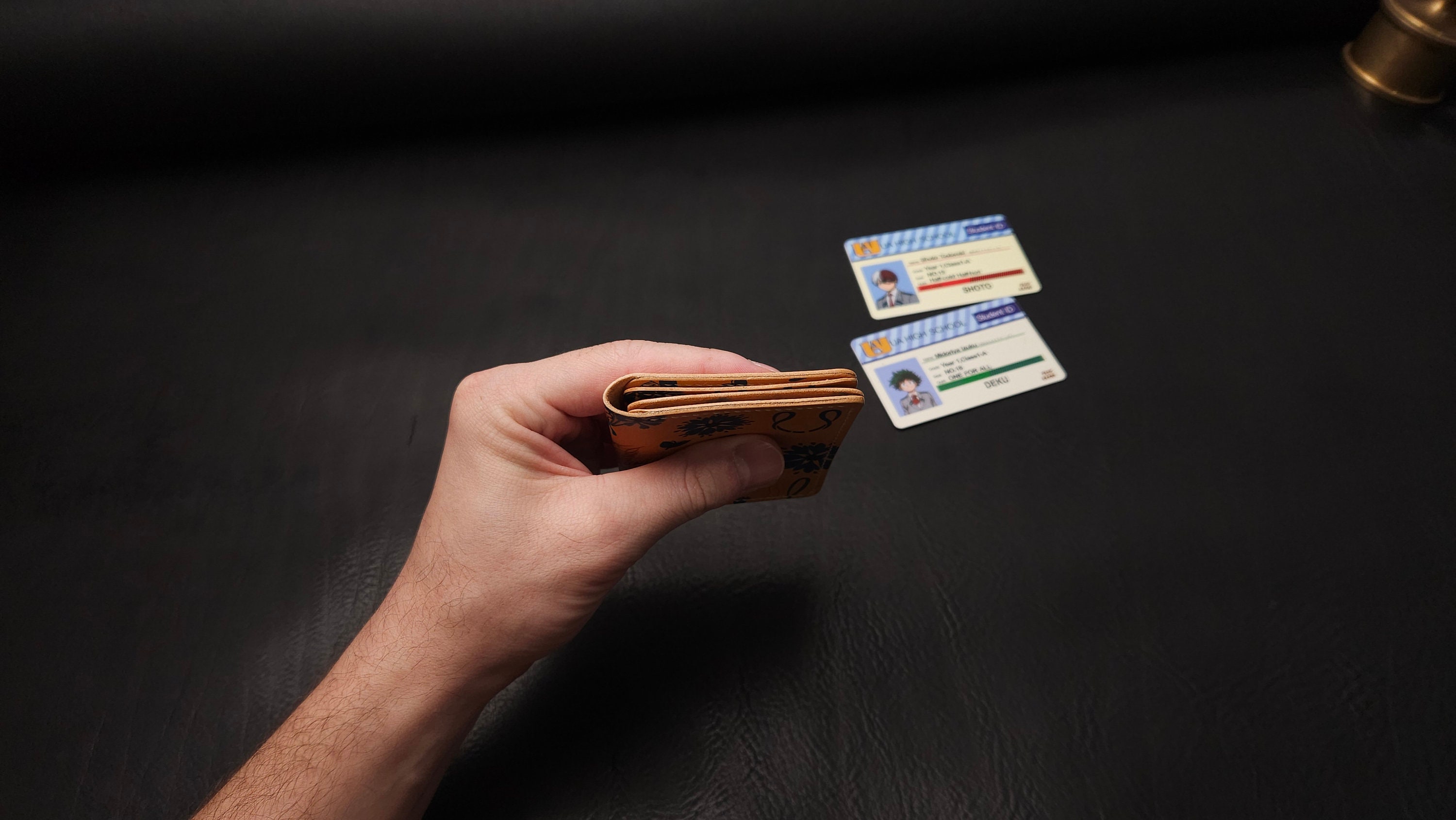 Vertical ID Holder Id Card Cover ID Window Wallet Double ID Wallet ...