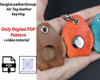 PDF Apple Air Tag Leather Keychain Pattern - Etsy