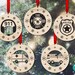 First Responder Cut Out Christmas Ornaments Digital File - Etsy
