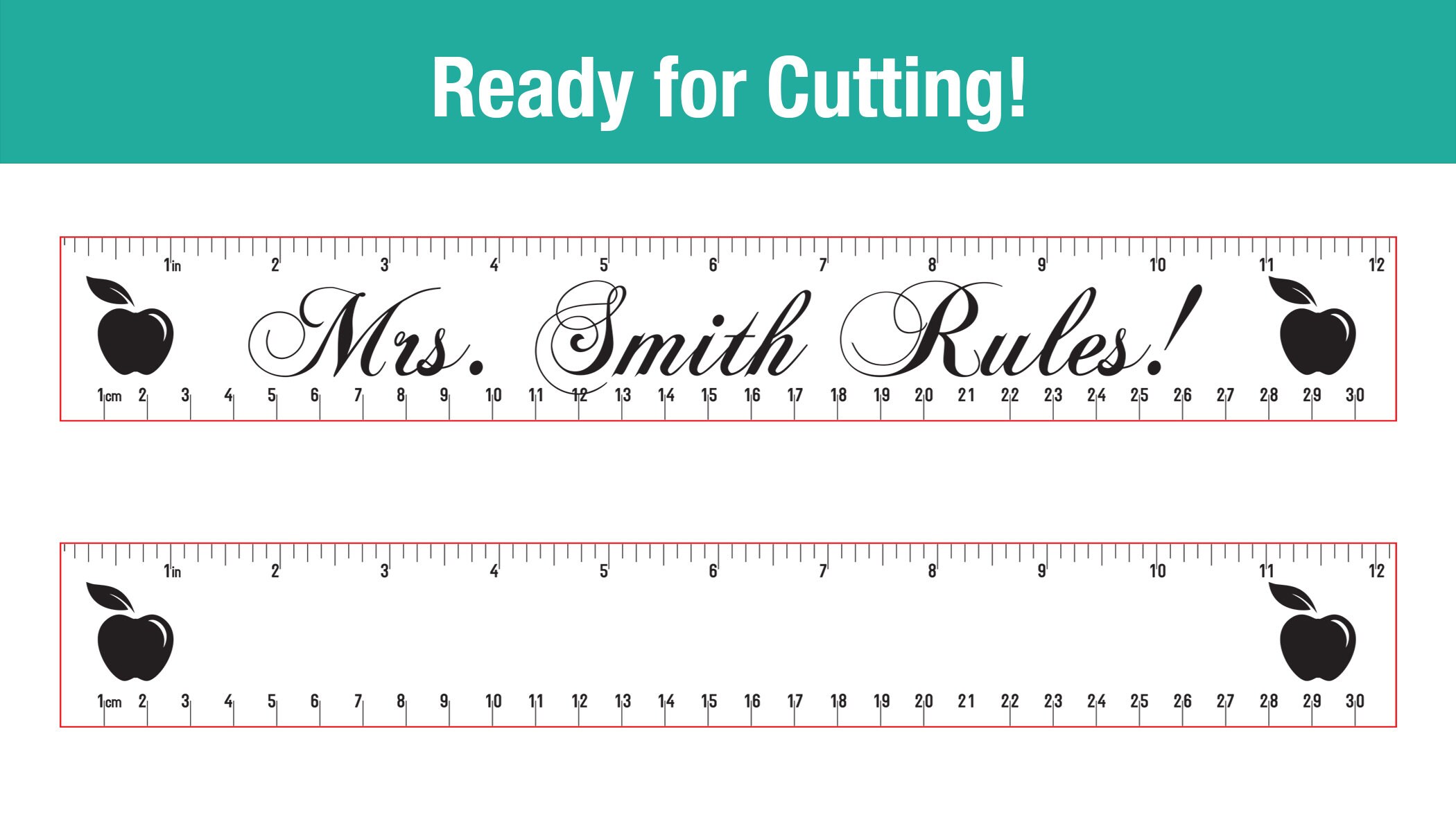 Teacher Ruler End of Year Teacher Gift Instant Download - Etsy