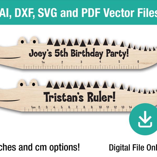 Alligator, Crocodile, Laser Cut File - Etsy