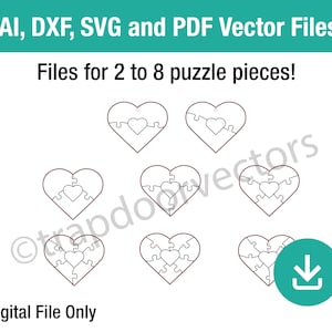 Puzzle Pieces in Heart, Vector Download Christmas Tree Ornament ...