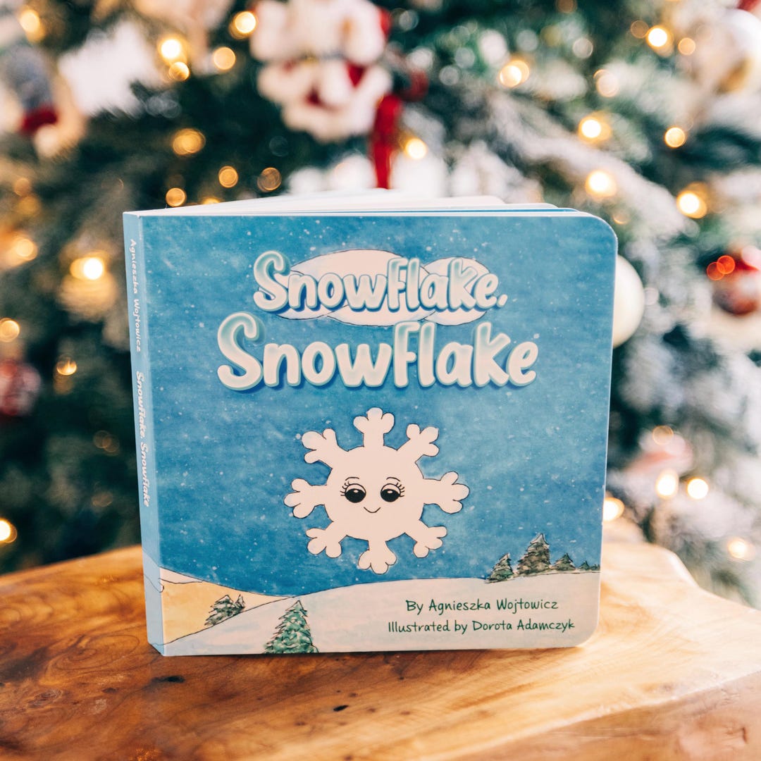 Snowflake, Snowflake Hand-drawn Winter Rhyme Children's Picture Book ...