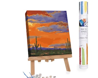 Sunset Paint by Numbers - Etsy