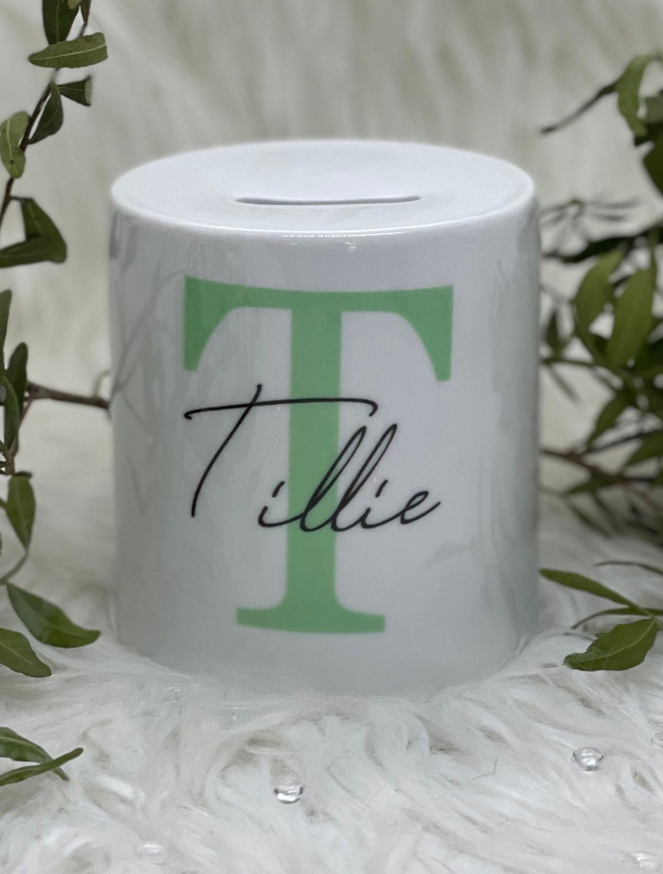 Spardose Spardose mit Namen Spardose personalisiert | Etsy