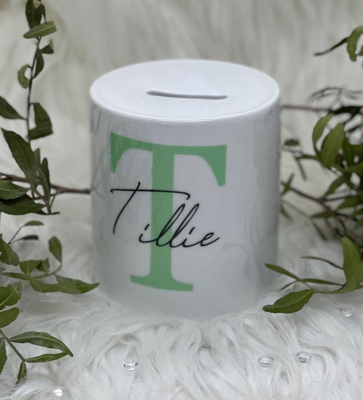 Spardose Spardose mit Namen Spardose personalisiert | Etsy