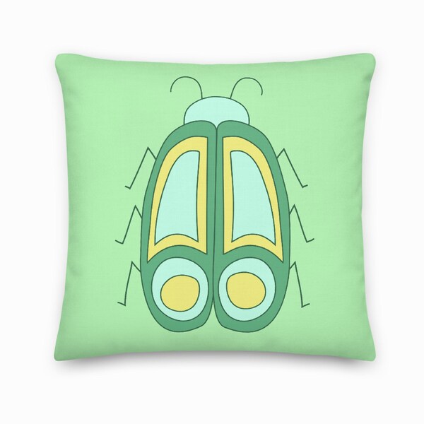 Beetle Pillow - Etsy