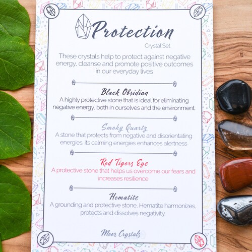 Motivation Crystal Set Healing Crystals Gemstone Gift - Etsy