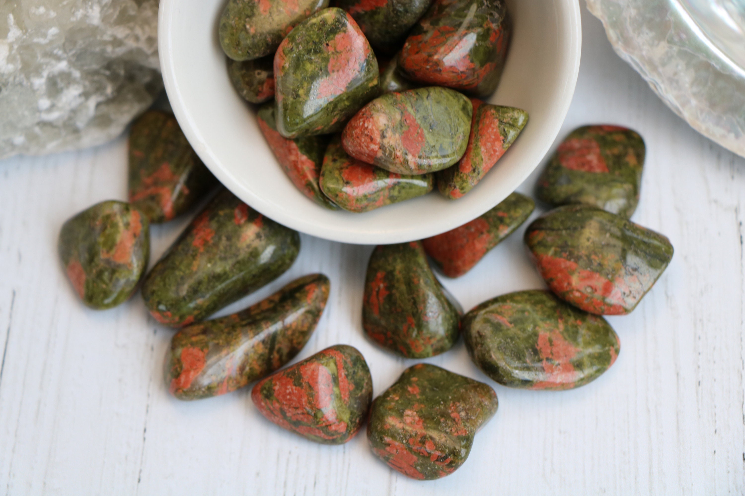 Unakite Tumble Stone Healing Crystals Vision Stone Unakite - Etsy