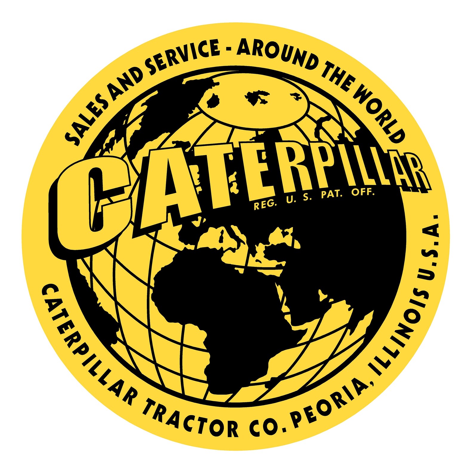 CATERPILLAR SIGN 36 - Etsy