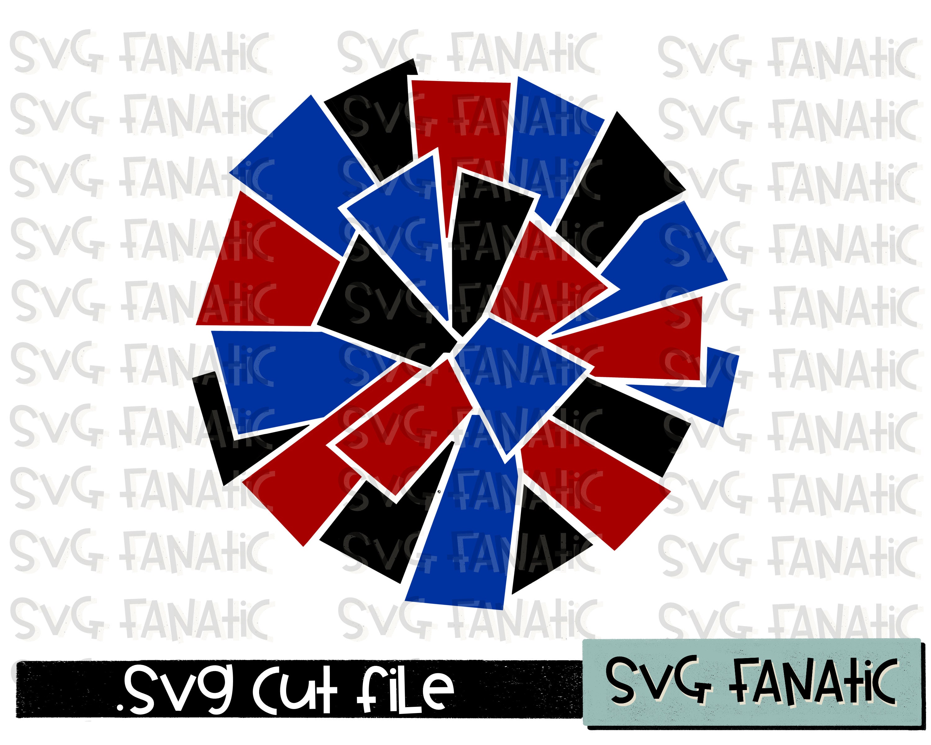 Cheer Pom SVG | Cheerleader SVG | Cheerleading SVG | Pom Pom Cut File ...