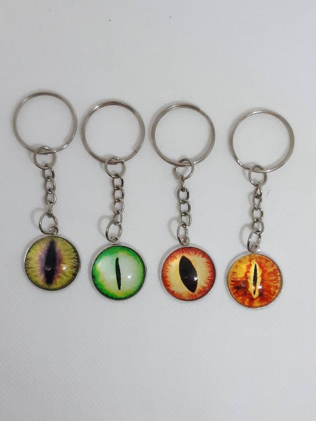 Dragon Eye Keychain Keyring Fantasy D&d Dungeons and Dragons - Etsy