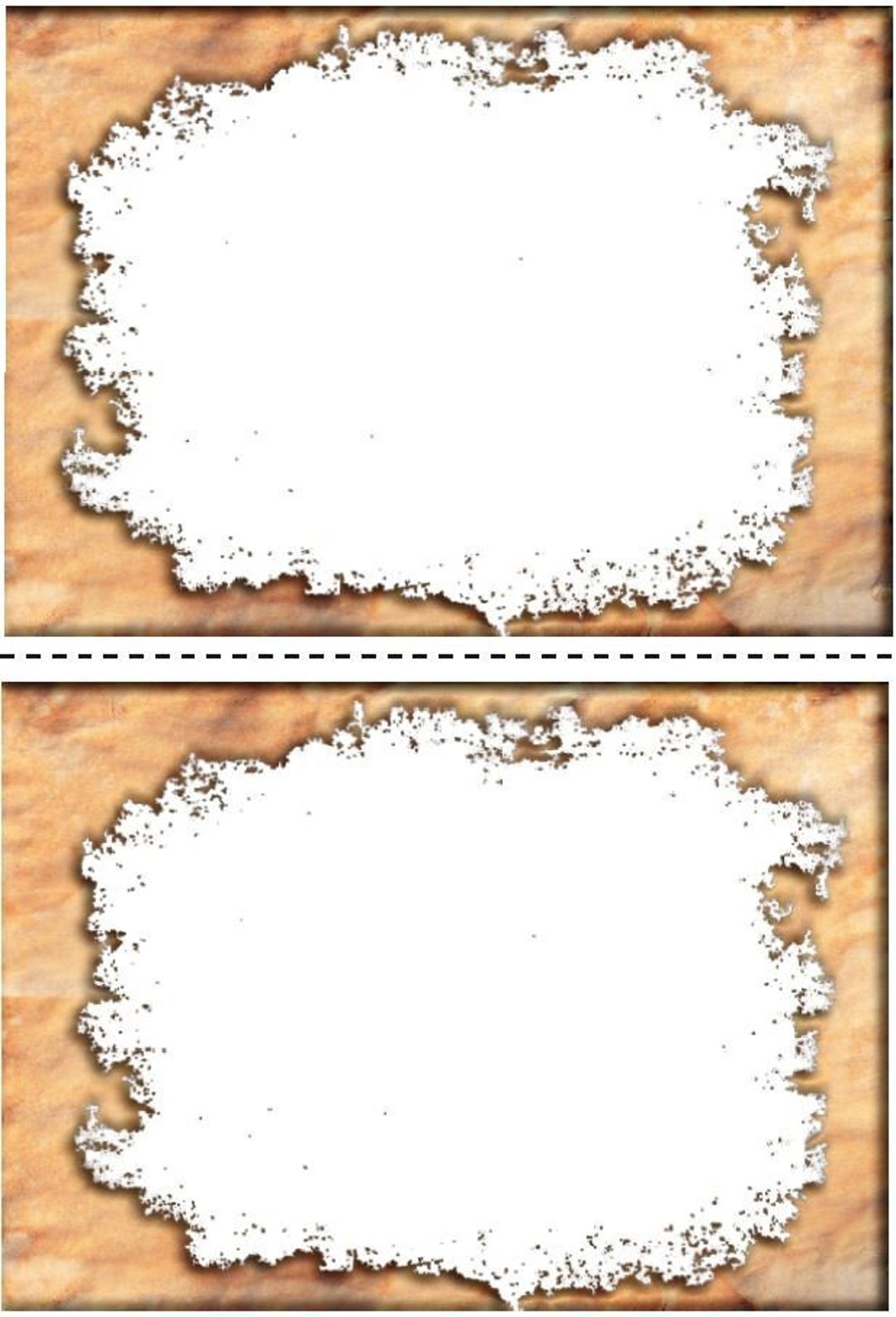 Blank Clue Cards Treasure Hunt - Etsy