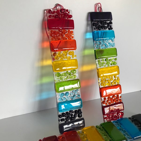 Fused Glass Suncatcher - Etsy UK