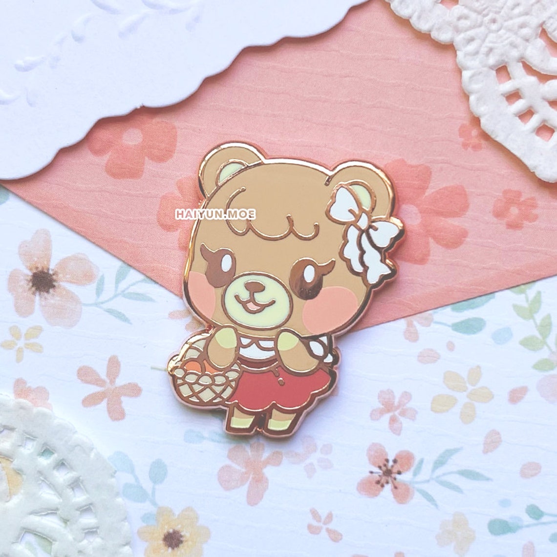 ACNH Cottagecore Hard Enamel Pins / Animal Crossing New - Etsy