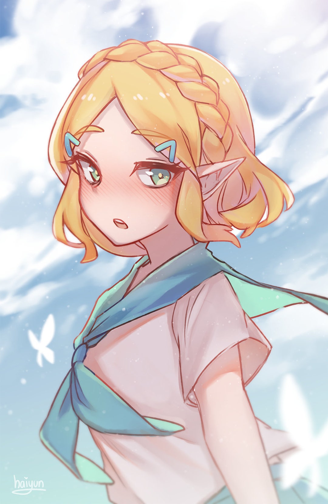 BOTW Sailor Zelda Print / Legend of Zelda: Breath of the Wild - Etsy