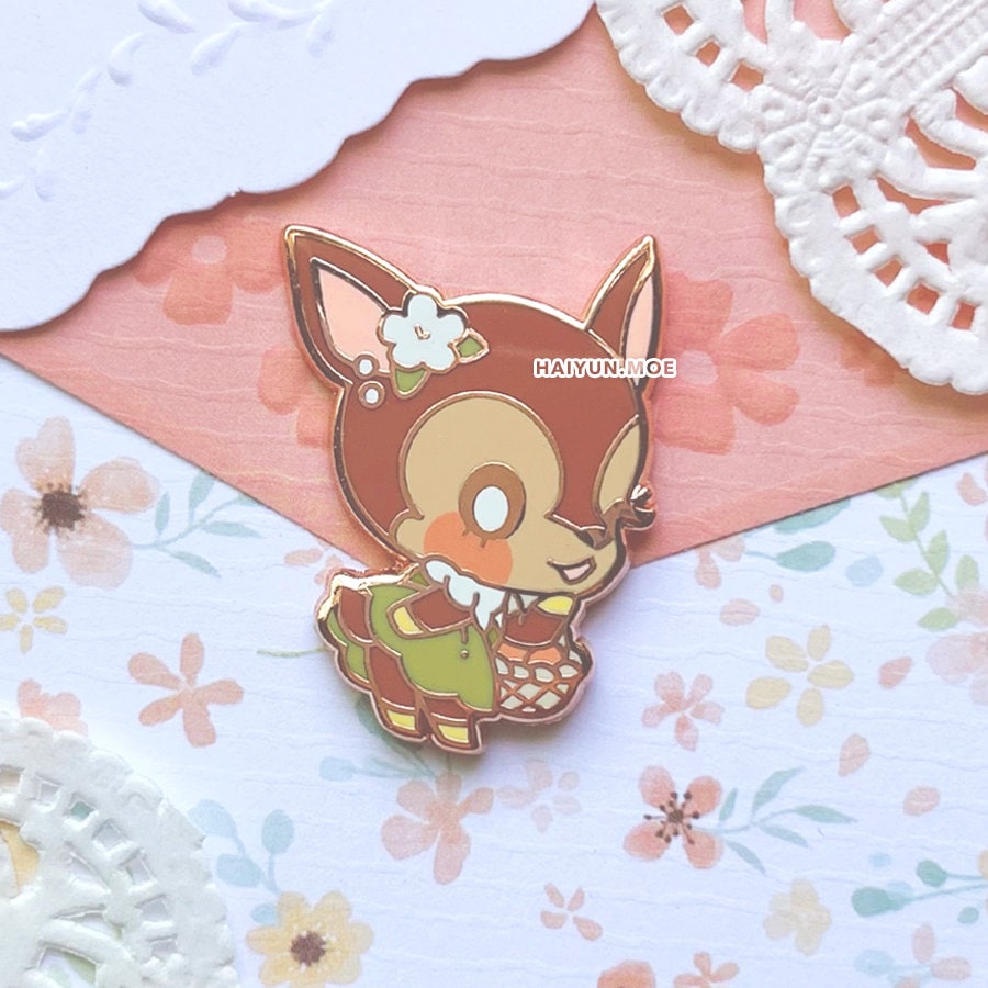 ACNH Cottagecore Hard Enamel Pins / Animal Crossing New - Etsy