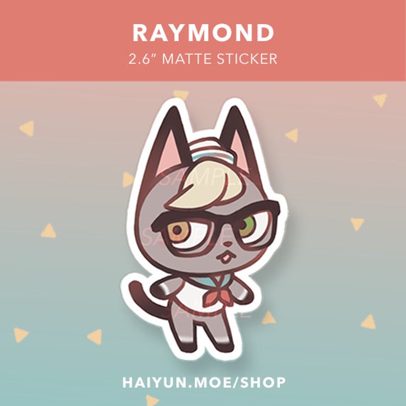 ACNH Sailor Stickers / Animal Crossing Water Bottle Laptop | Etsy