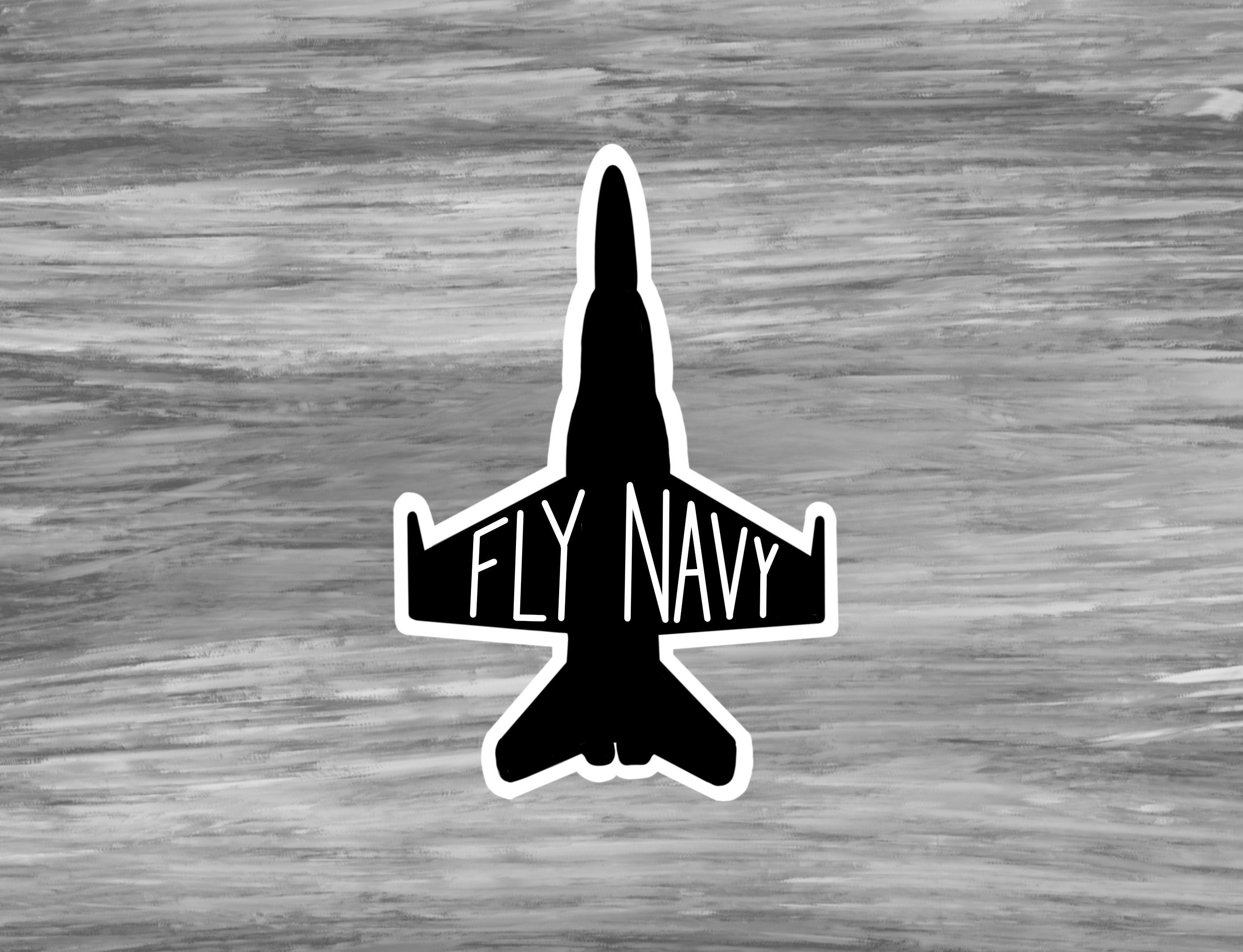 Fly Navy Vinyl Sticker Reisstickers Macbook Sticker Laptop | Etsy