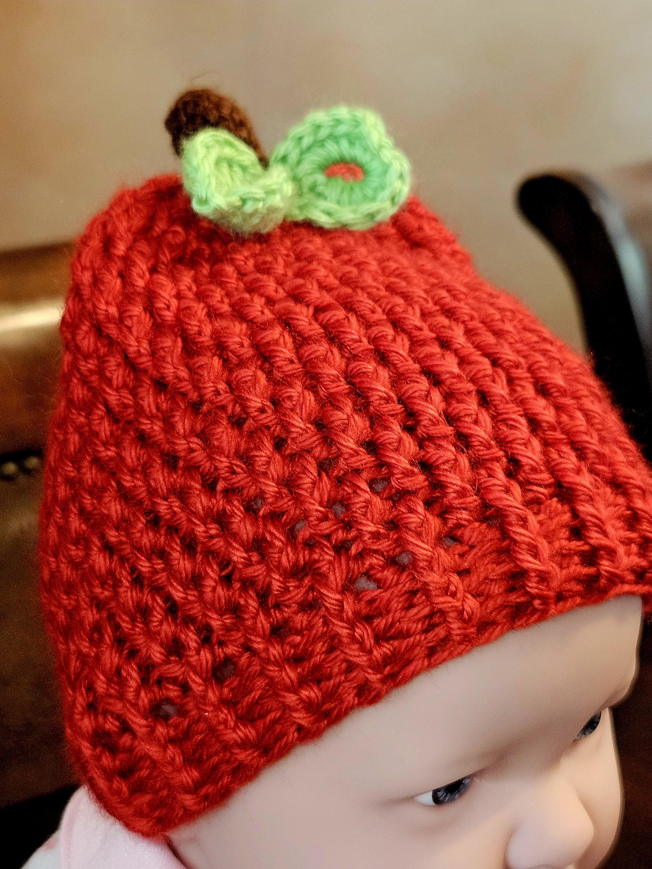 Newborn Baby Apple Hat - Etsy