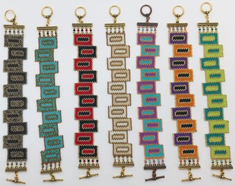 Peyote Square - Etsy