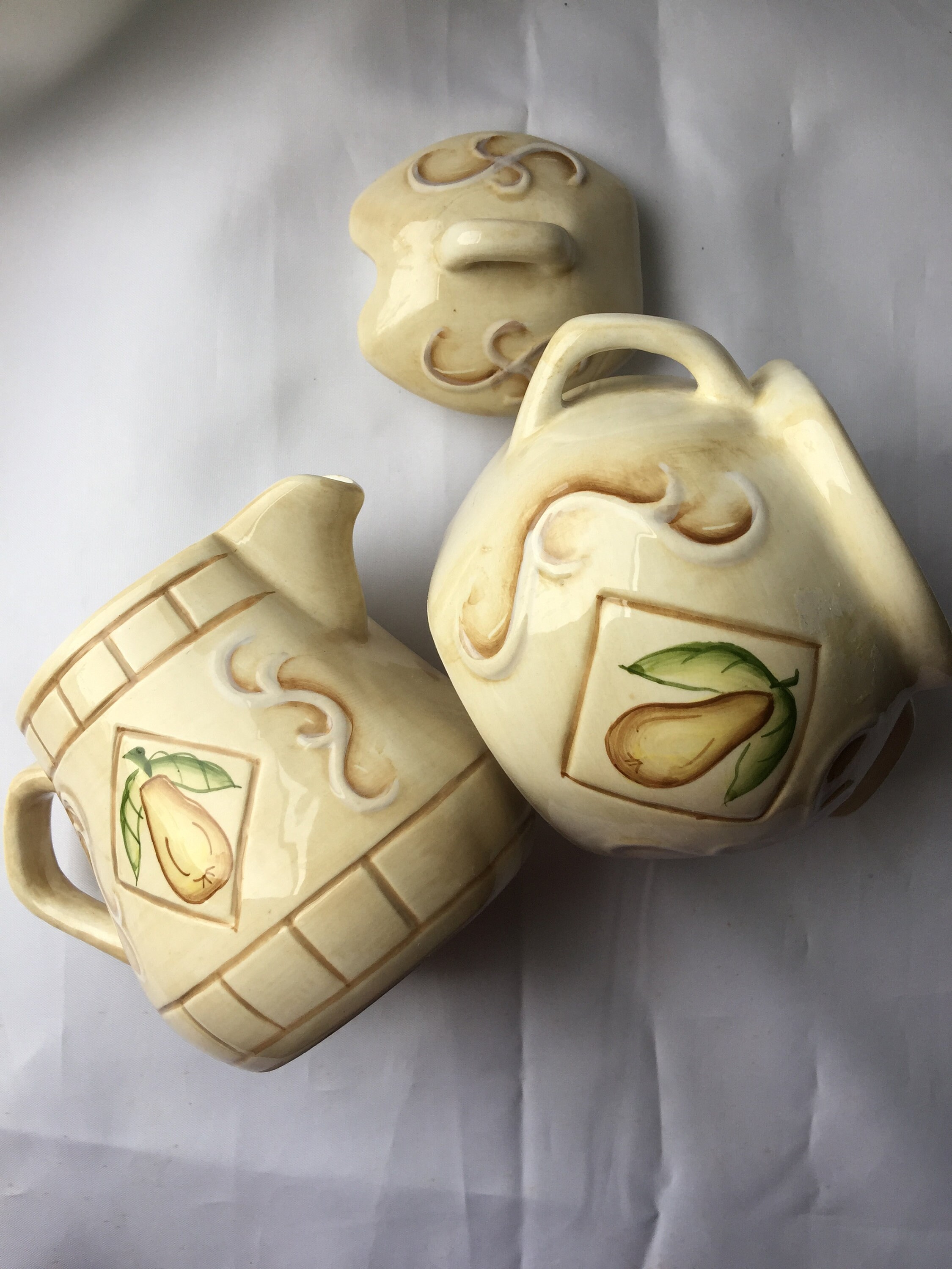 Casa Elite M.valenti Design Collectible Gift Hand Painted Sugar and ...