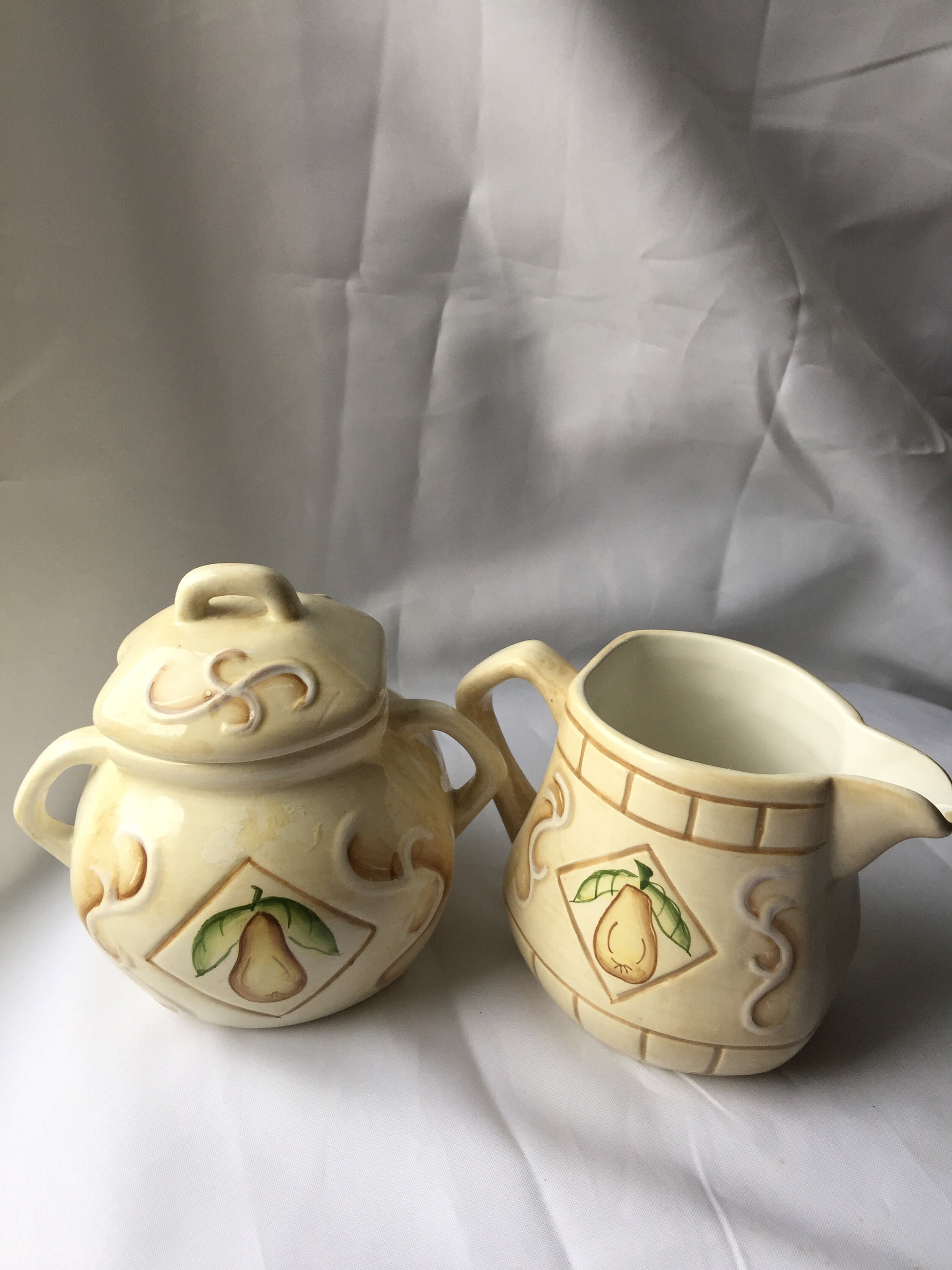 Casa Elite M.valenti Design Collectible Gift Hand Painted Sugar and ...