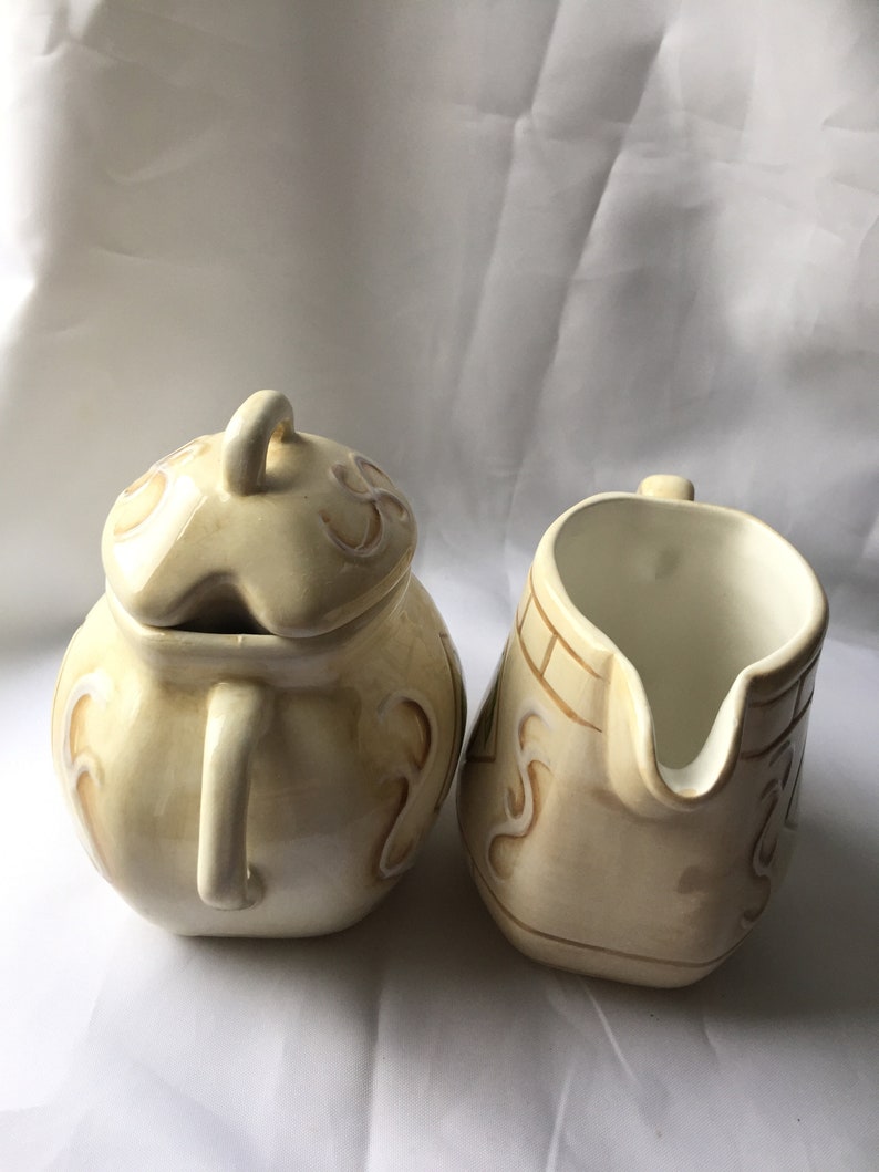 Casa Elite M.valenti Design Collectible Gift Hand Painted Sugar and ...