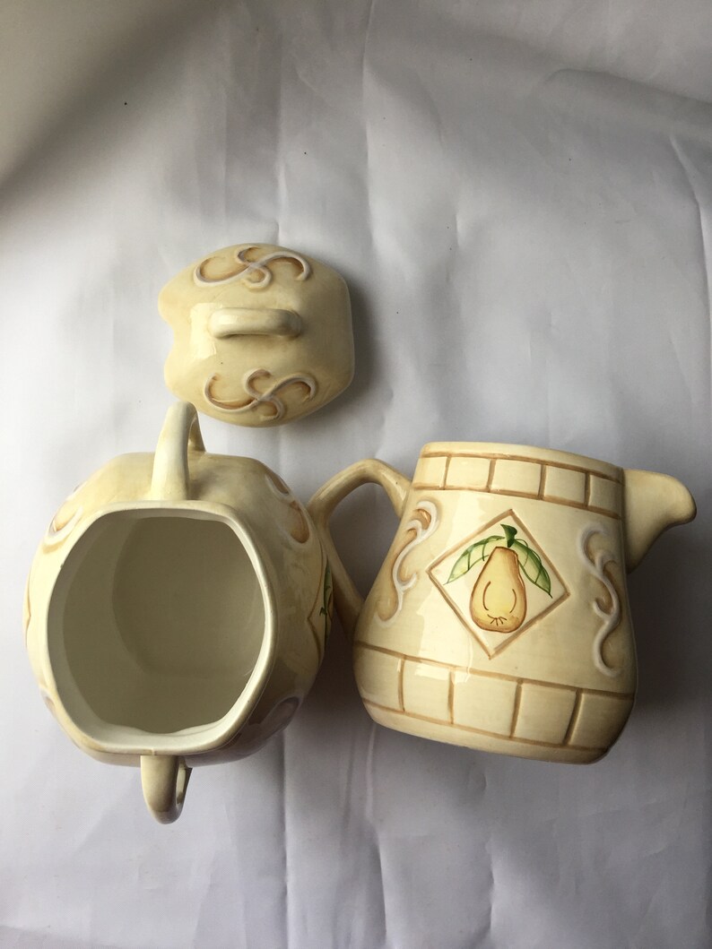 Casa Elite M.valenti Design Collectible Gift Hand Painted Sugar and ...