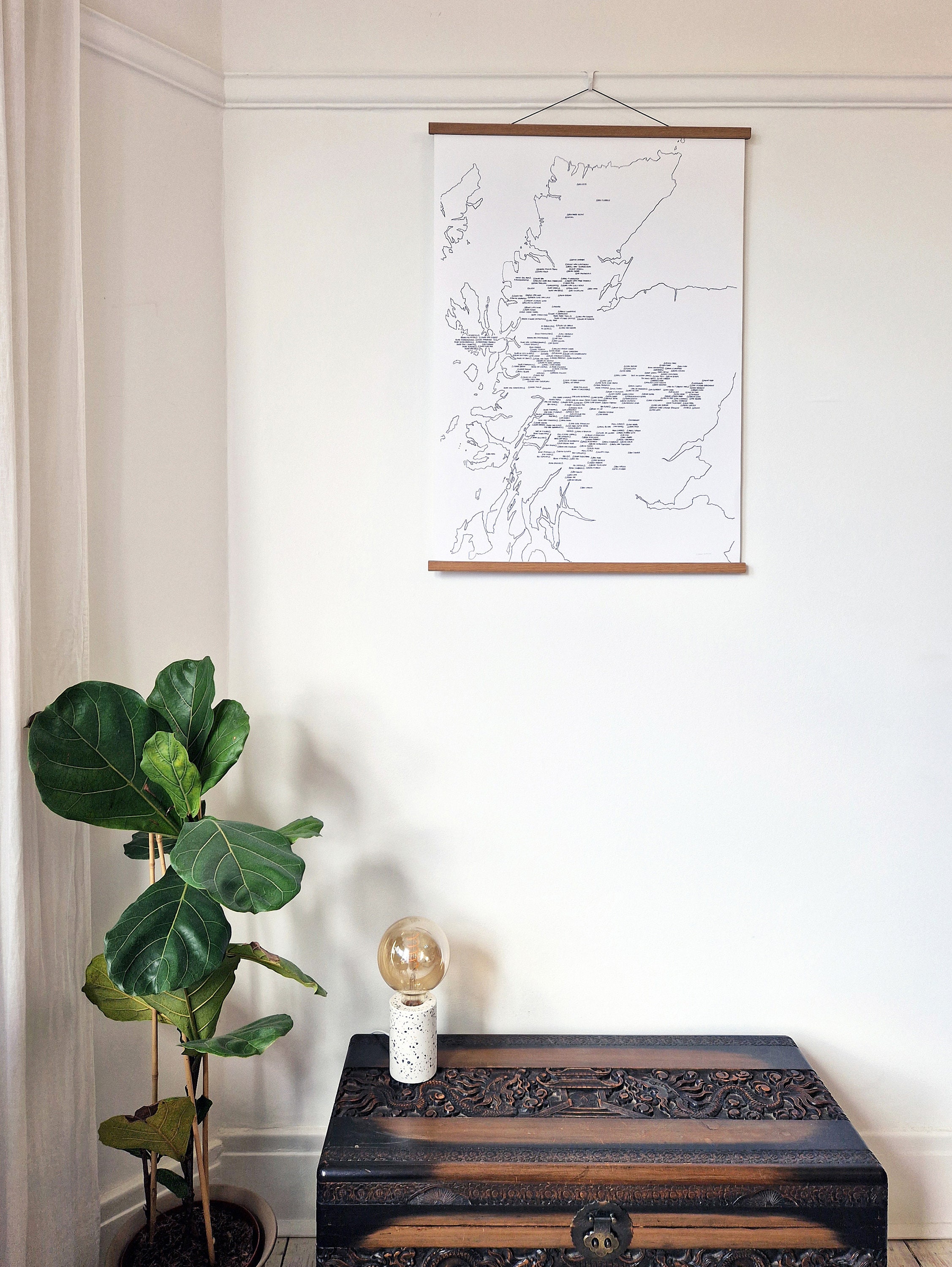 A1 Munro Map | Munro Bagging - Colour Your Own | Scotland | Scottish Mountains - Etsy UK