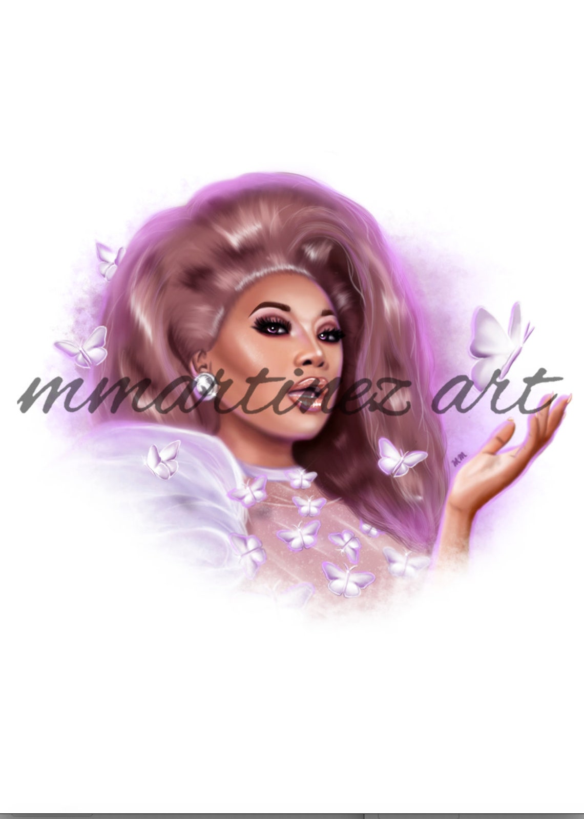 Rupaul's Drag Race AS5 Jujubee prom runway Print | Etsy