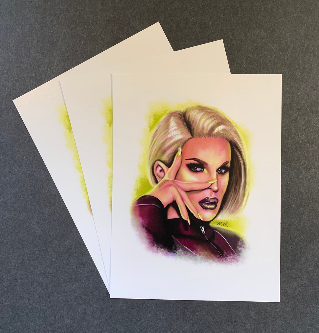 Rupaul's Drag Race Katya Print - Etsy