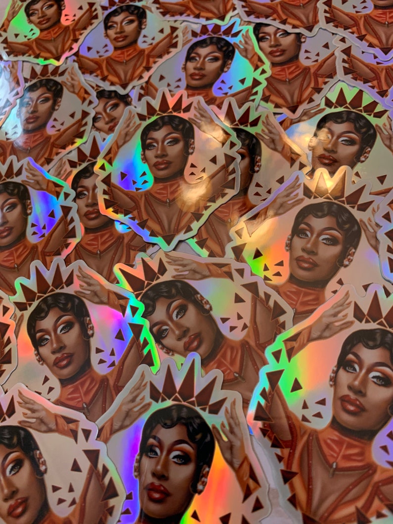 Rupaul's Drag Race Crystal Methyd black wedding runway | Etsy