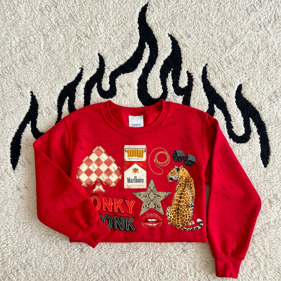 Honky Tonk Collage DTF Transfer | Western Direct to Film Print | Ready ...