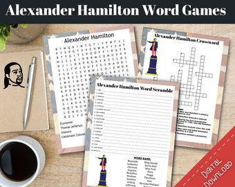 Hamilton Word Search - Etsy