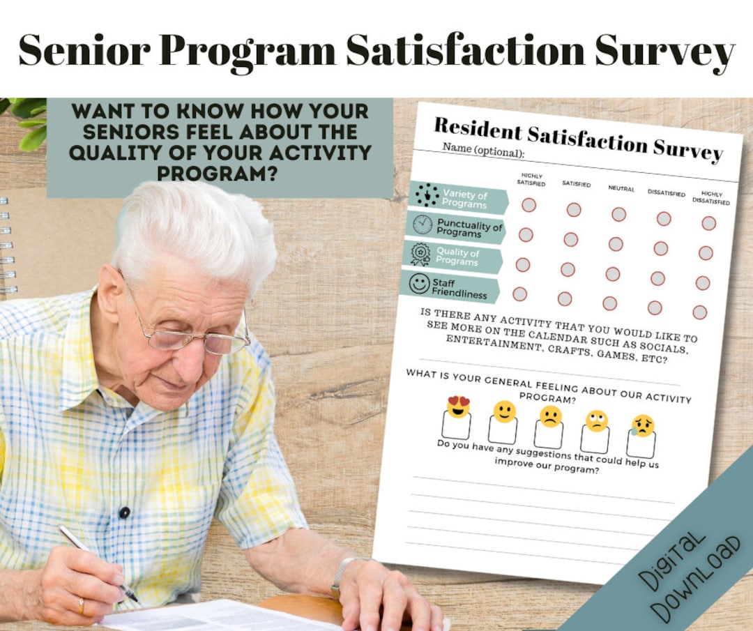 Senior Survey, Activity Program Survey, Resident Council Survey ...
