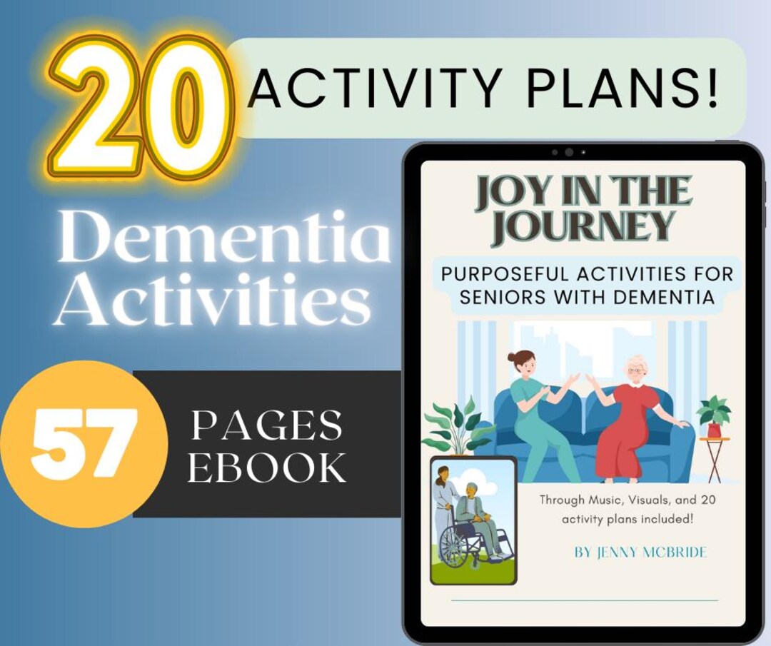 Dementia Activity Guide for Seniors: 20 Engaging Plans (PDF Ebook) - Etsy