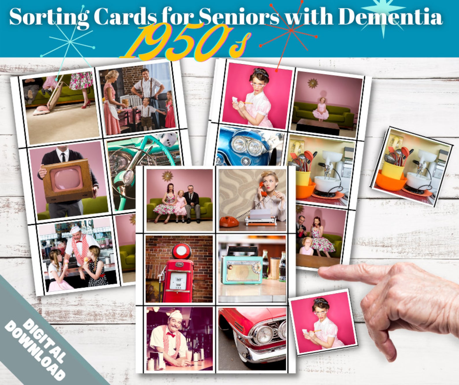 Dementia Sorting Kit, Dementia Activities, Brain Games, Matching Games ...