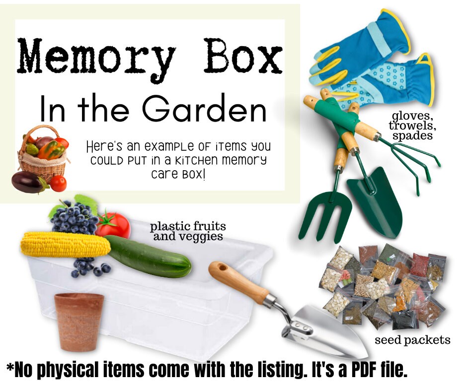 Memory Box, Sensory Kit, Senior Memory Box, Life Skills, Dementia ...