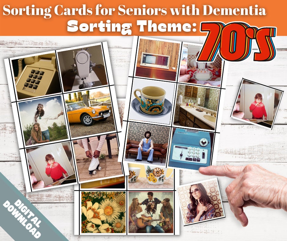 Decades, Matching Bundle, Dementia Sorting Kits, Sorting Games ...