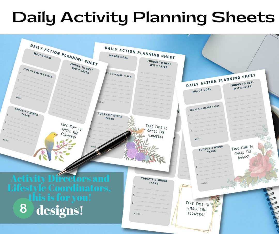 Activity Director Organizing, Getting Organized, Daily Planning, Cute ...