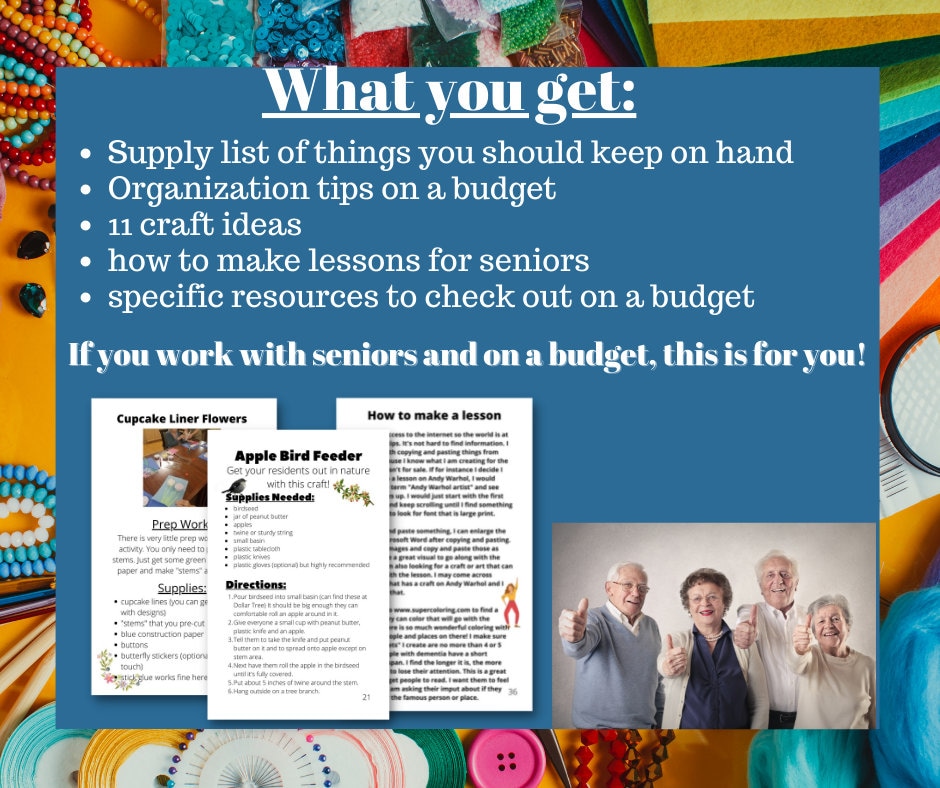 Activity Director Life, Activity Planning Ebook, Activity Director ...