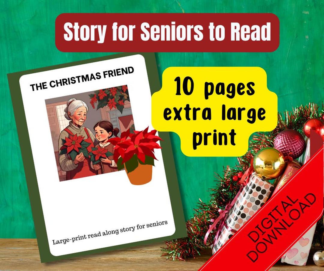 Christmas Stories, Christmas Reading, Large Print Christmas Story ...