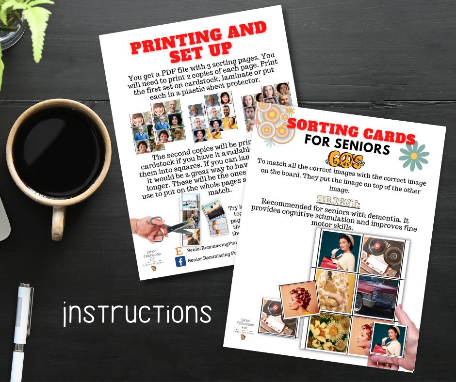 Decades Matching Bundle Dementia Sorting Kits Sorting - Etsy