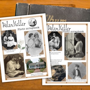 Helen Keller, Helen Keller Activity Packet, Helen Keller Biography ...
