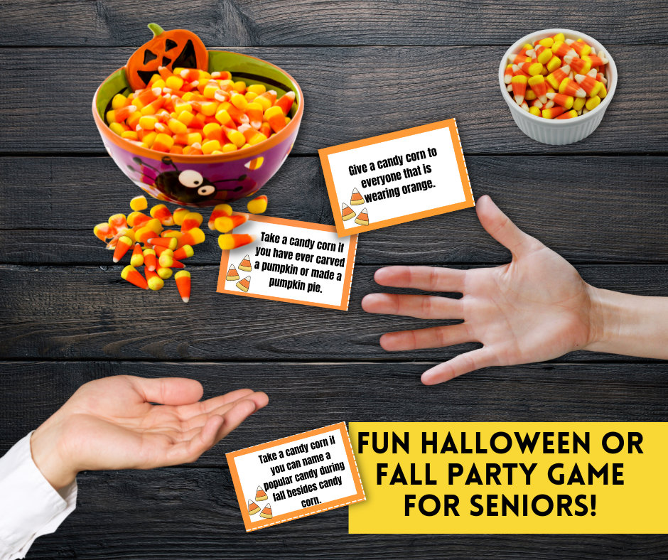 Halloween Game for Seniors, Fall Game, Halloween Party Game for Seniors ...
