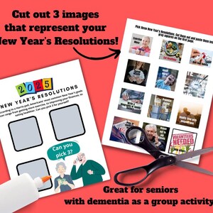 2025 New Year's Resolution Packet, Senior New Year's Resolutions ...