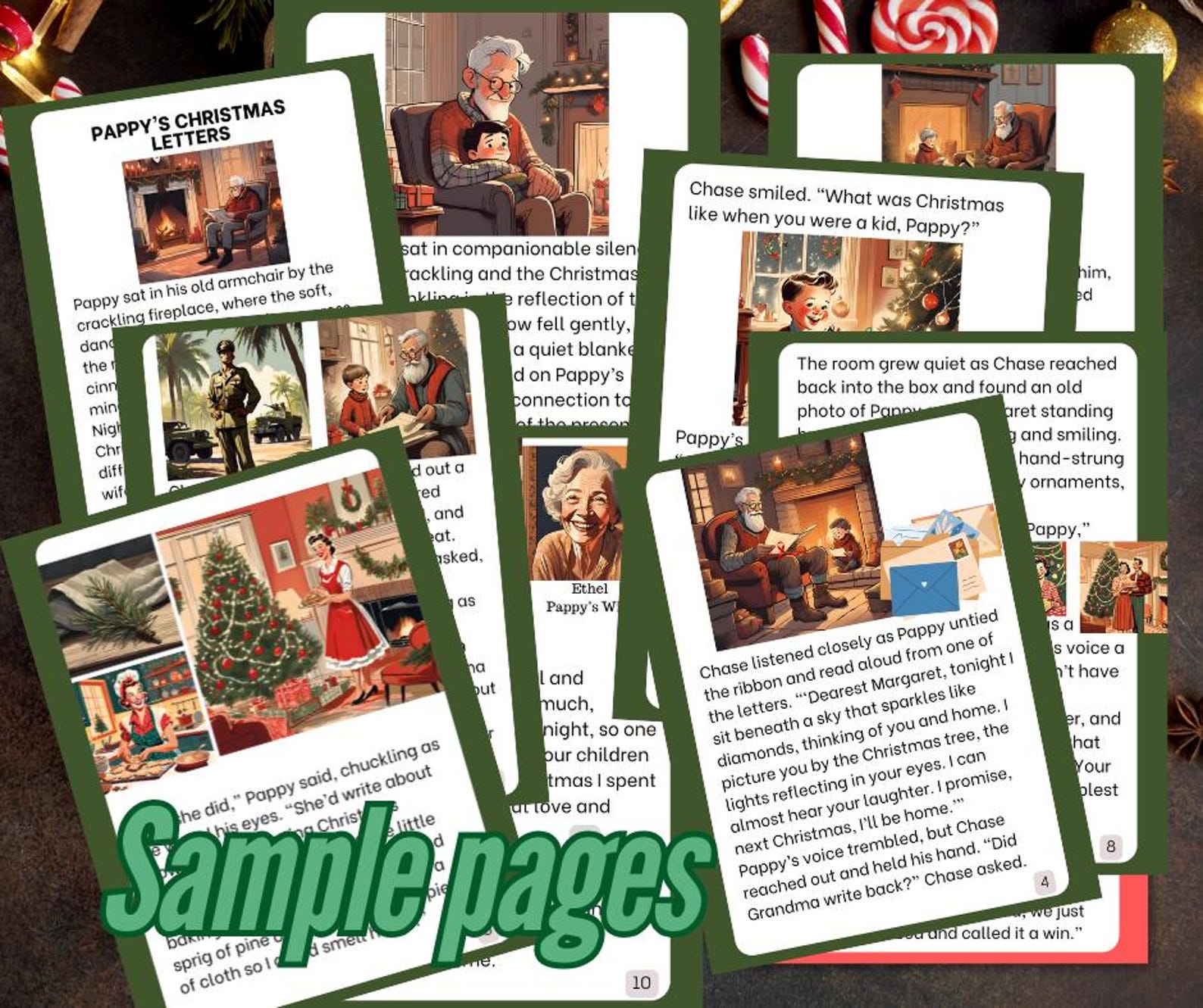 Large Print Christmas Stories for Seniors: Holiday Reminiscing (digital ...